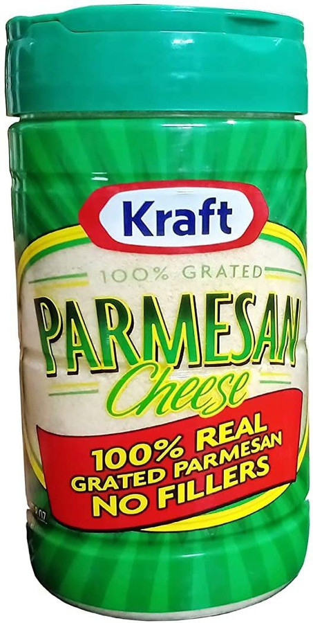 Kraft Parmesan Cheese 8 Oz Kraft 100% Grated Parmesan Cheese, 8 Oz