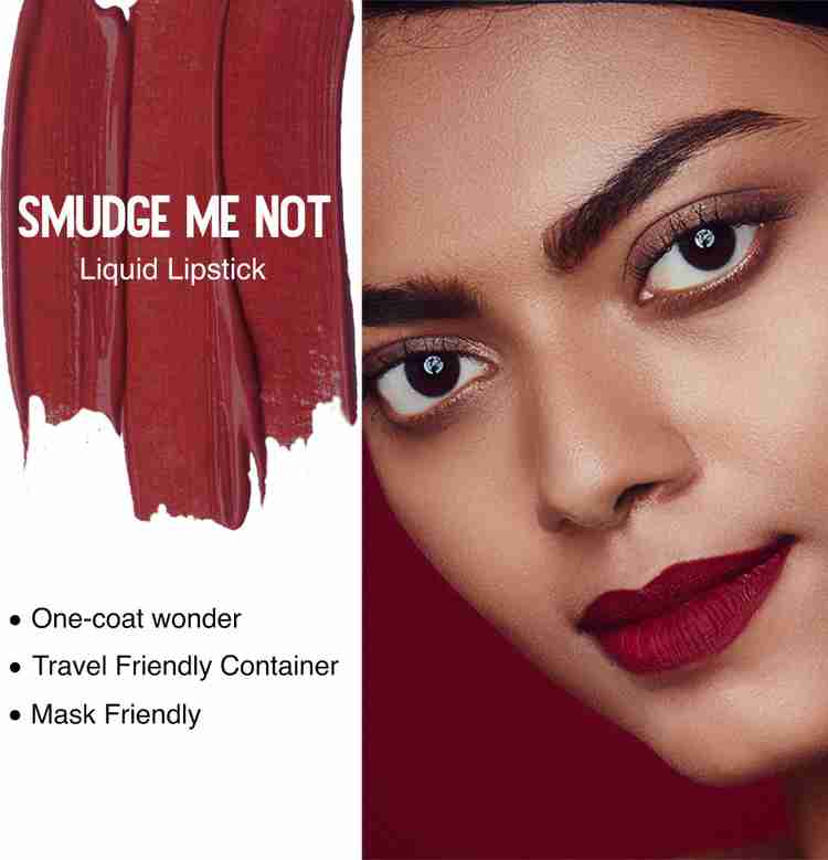 SUGAR Cosmetics Smudge Me Not Liquid Matte Lipstick Transferproof Enriched with Vitamin E Price in India Buy SUGAR Cosmetics Smudge Me Not Liquid Matte Lipstick Transferproof Enriched with Vitamin E O...
