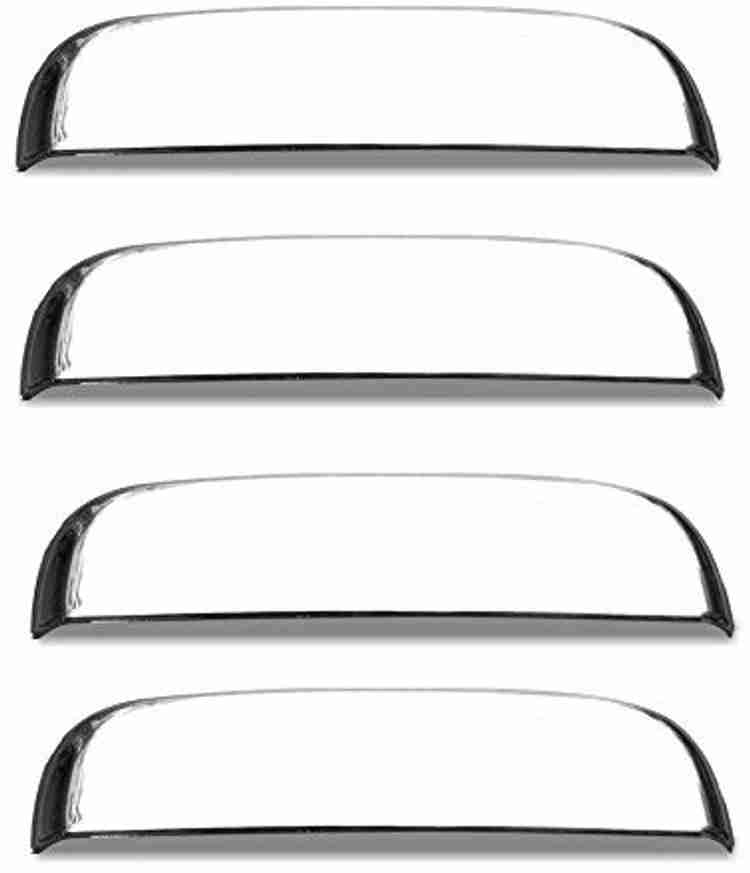 Qiisx Silver Door Handle Cover Set of 4 for Maruti Zen Estilo Car Grab Handle Cover Price in India Buy Qiisx Silver Door Handle Cover Set of 4 for Maruti Zen