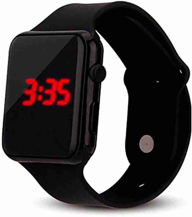 V Y Digital Black LED Band Watch Price in India Buy V Y Digital Black LED Band Watch online at Flipkart