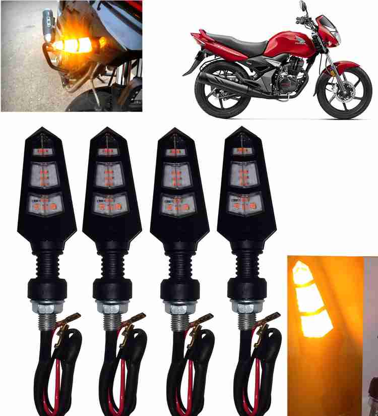DvineAutoFashionZ Front Rear Side LED Indicator Light for Honda CB Unicorn Price in India Buy DvineAutoFashionZ Front Rear Side LED Indicator Light for Honda CB Unicorn online at Flipkart