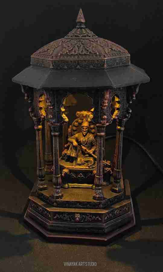 Chatrapati ChHatrapti Shivaji Maharaj Murti Car Dashboard statue ...