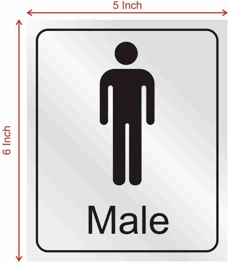 Male Washroom Logo