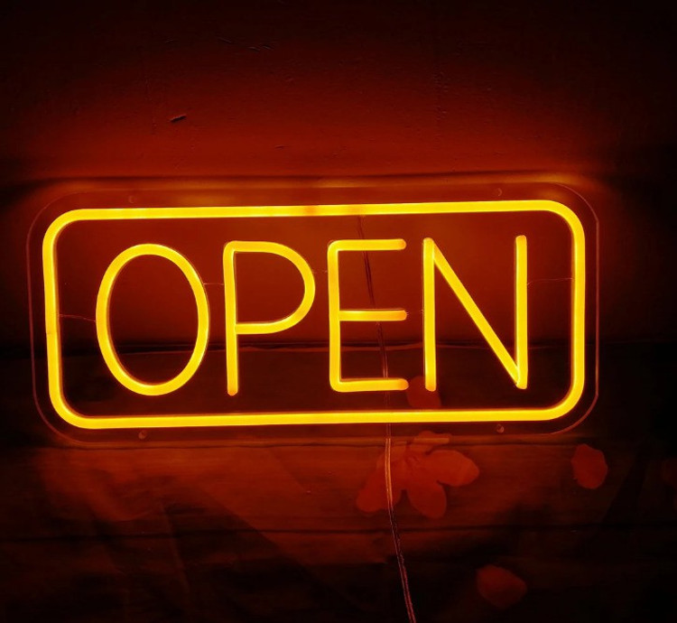 Coffee Neon Open Sign