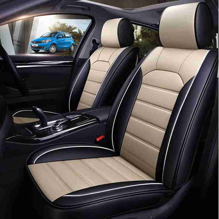 AutoSafe Leather Car Seat Cover For Tata Tiago Price in India Buy AutoSafe Leather Car Seat Cover For Tata Tiago online at Flipkart