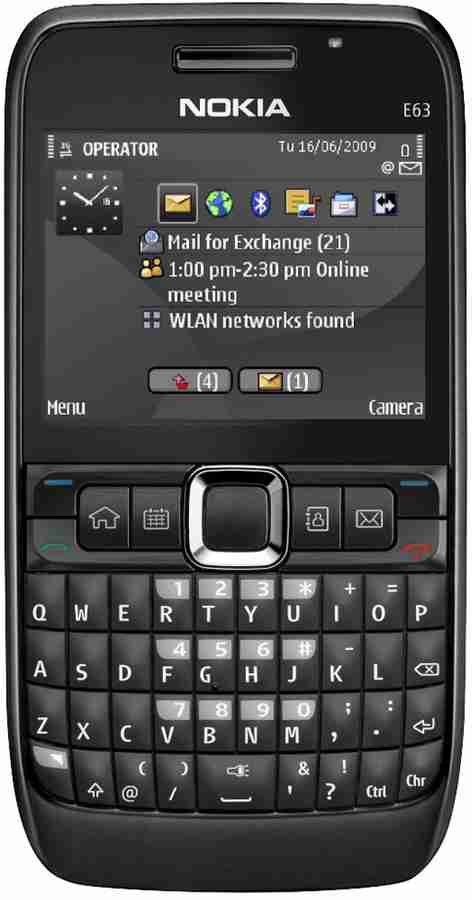Nokia E63 White