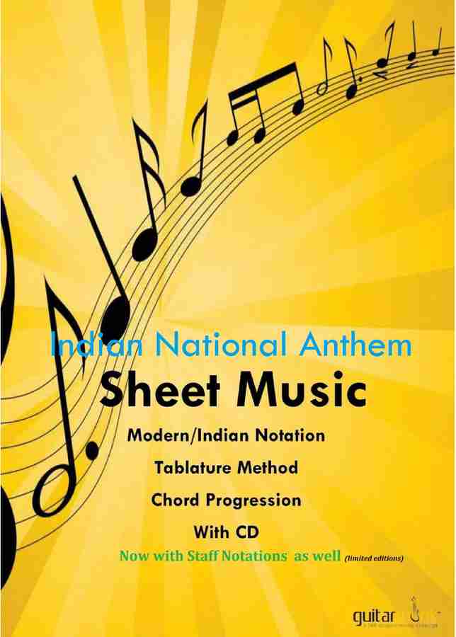 Indian National Anthem Sheet Music What Is The National Anthem Of