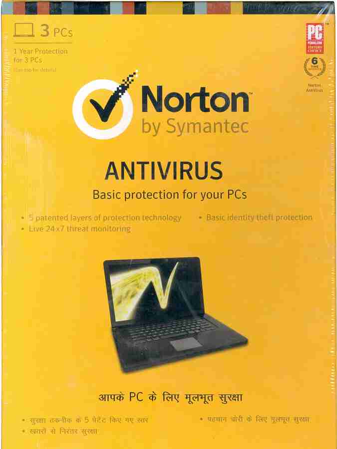 Norton AntiVirus 3 PC 1 Year Buy Norton AntiVirus 3 PC 1 Year Online at Best Prices in India Norton Flipkart