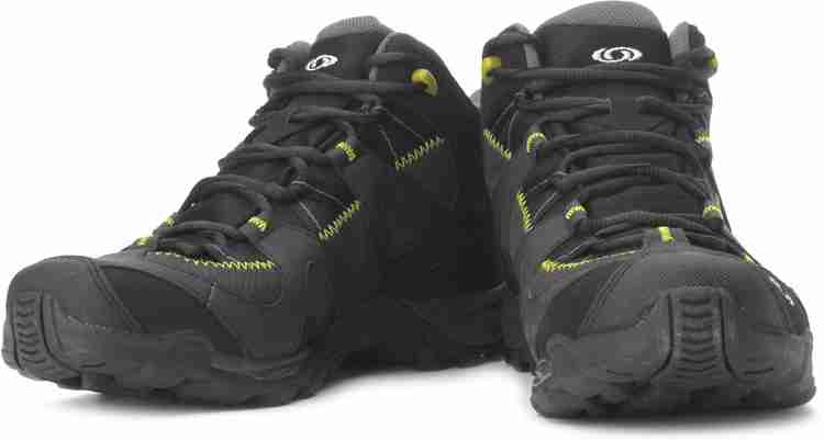 SALOMON Sector Mid Gtx Hiking Shoes For Men Buy Black Color SALOMON Sector Mid Gtx Hiking Shoes For Men Online at Best Price Shop Online for Footwears in India Flipkart