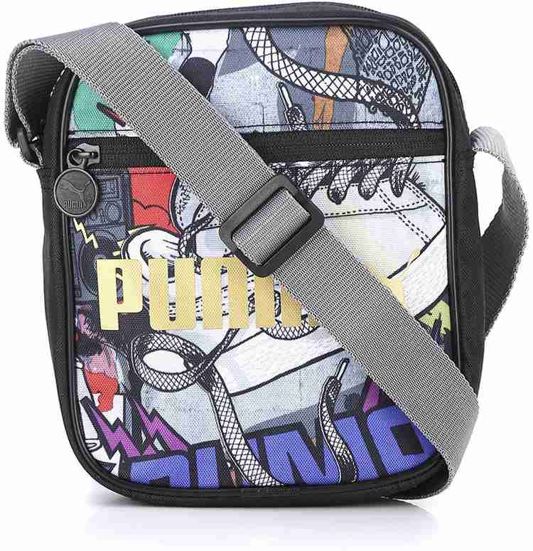 PUMA Sling Bag puma black graffiti Price in India Flipkart