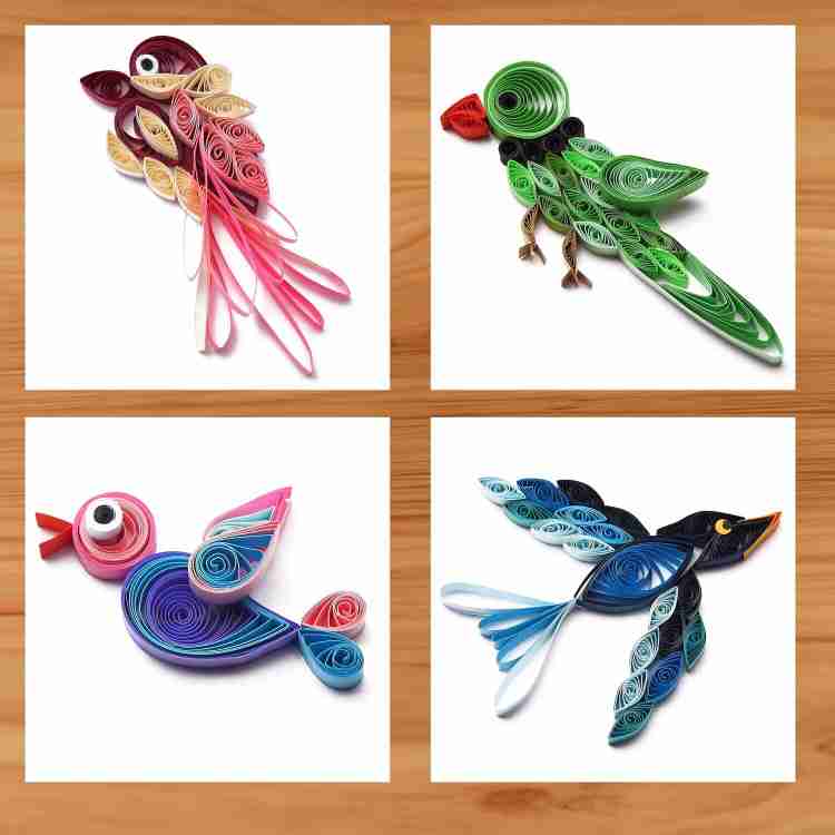 YUIOP Paper Quilling Birds Designs Learn Art Of Paper Rolling Shaping Paper Quilling Birds Designs Learn Art Of Paper Rolling Shaping shop for YUIOP products in India. Flipkart