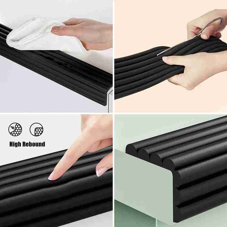 pepplo Baby Proofing Edge Guards Padding Soft Upgraded NBR Foam Padding Black Set of 1 Buy Edge Corner Guards online in India Baby Care Store at Flipkart