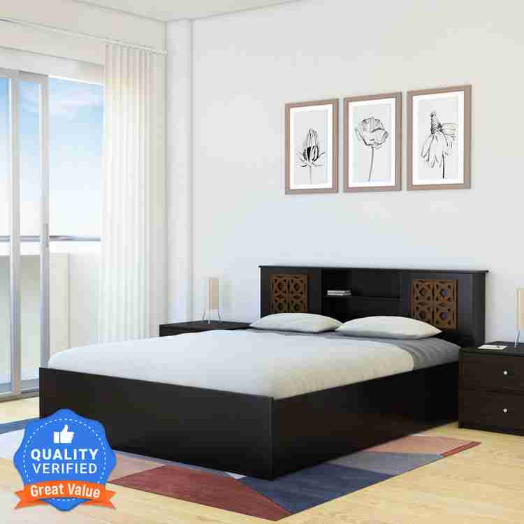 Flipkart Perfect Homes Rhapsody Engineered Wood King Box Bed Price in India Buy Flipkart Perfect Homes Rhapsody Engineered Wood King Box Bed online at Flipkart