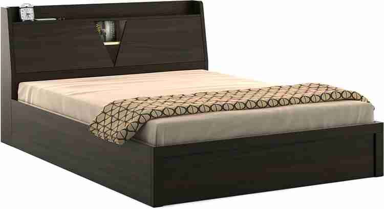 SPACEWOOD Engineered Wood Queen Hydraulic Bed