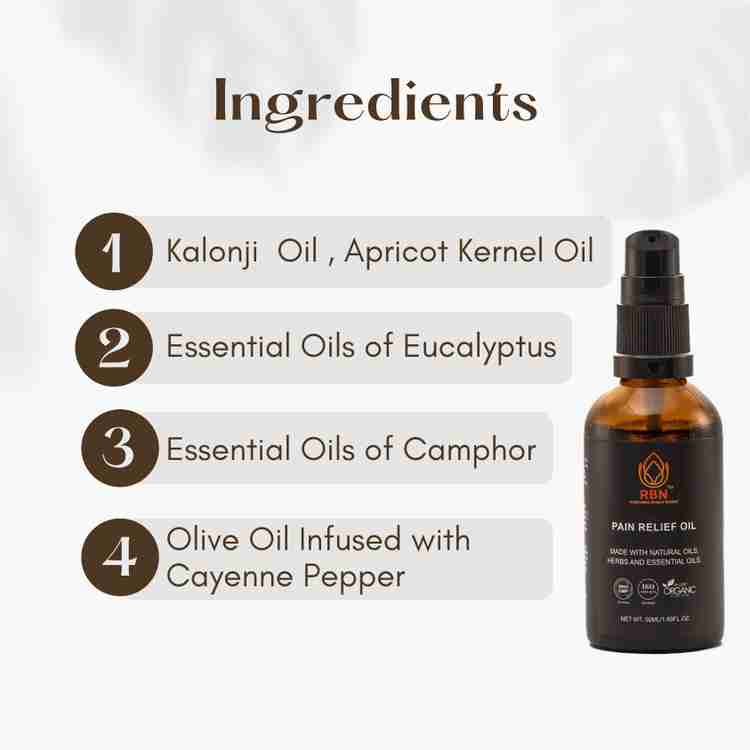 RBN Pain Relief Oils 100 natural organic oil for stiff aching Joints Liquid Buy Baby Care Products in India Flipkart