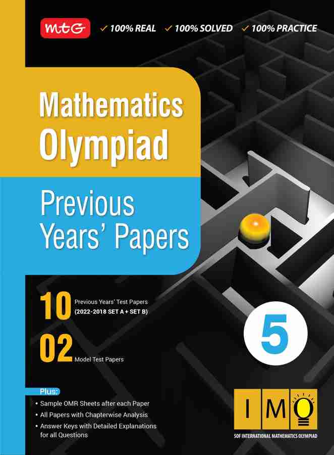 Imo Math Olympiad Sample Practice Paper For Class 5 By Mathematics