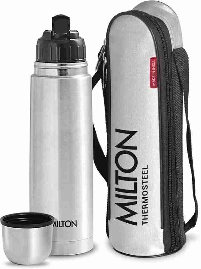 MILTON Thermosteel 1litre flip type water bottle 1000 ml Bottle Buy MILTON Thermosteel 1litre flip type water bottle 1000 ml Bottle Online at Best Prices in India Sports Fitness Flipkart