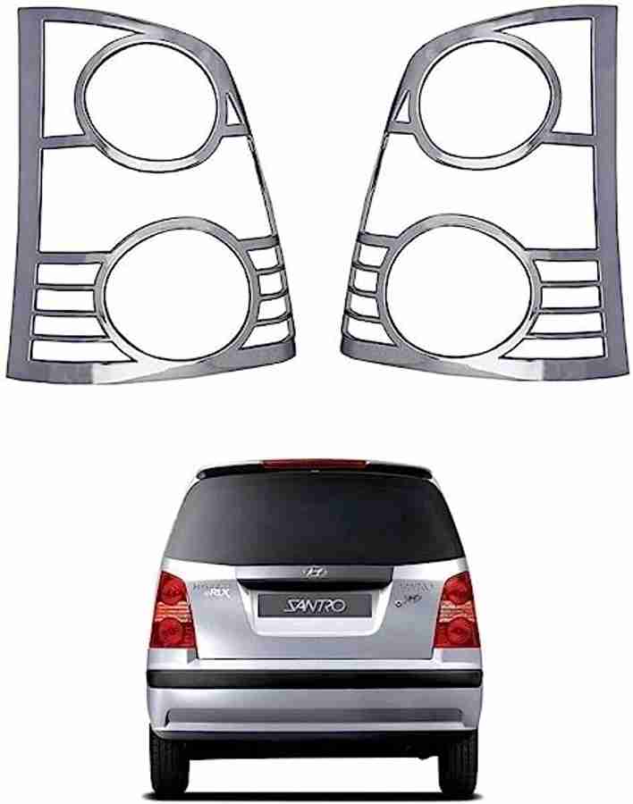 AutoZone Tail Light Show Cover Chrome Finishing Suitable for Hyundai Santro Xing Chrome Hyundai Santro Xing Rear Garnish Price in India Buy AutoZone Tail Light Show Cover Chrome Finishing Suitable for
