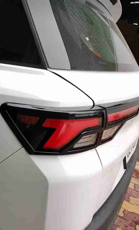 autoxin New Brezza 2022 Rear Garnish Tail light Cover Black Piano Set of 4 Pcs Glossy Maruti Vitara Brezza LDi Rear Garnish Price in India Buy autoxin New Brezza 2022 Rear