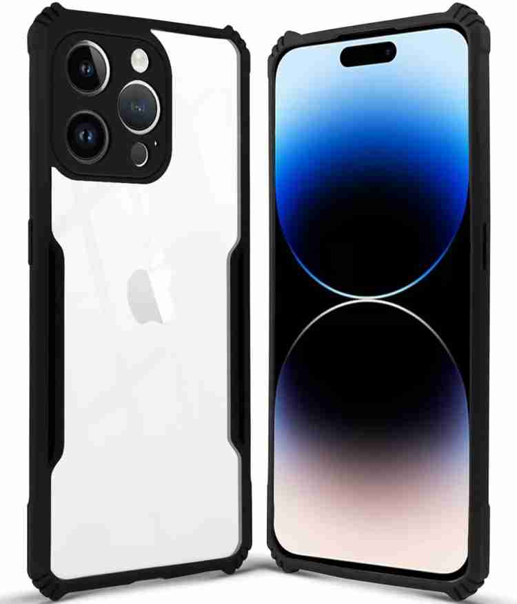 FONECASE Pouch for Iphone 15 Pro Black and Transparent FONECASE Flipkart