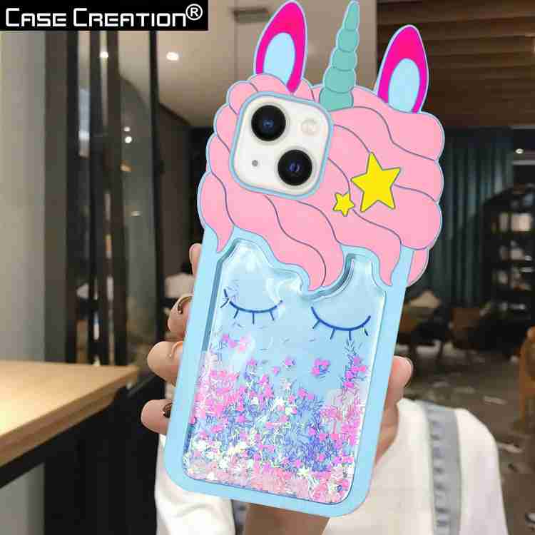 CASE CREATION Bumper Case for Apple iPhone 14 iPhone 14 Unicorn Liquid Glitter Phone Case CASE CREATION Flipkart