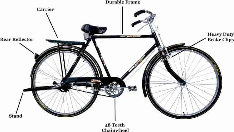 Ralley Gold 28T Vintage Desi Men s Bicycle 22 Inch Frame with Carrier Stand and Lock 26 T Road Cycle Price in India Buy Ralley Gold 28T Vintage Desi Men s Bicycle 22 Inch Frame with
