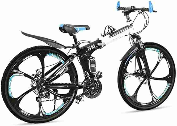 SKYRIDE X6 Foldable Bicycle with Gear for Men Women Disc Break Cycle for Mountain 27.5 T Folding Bikes Folding Cycle Price in India Buy SKYRIDE X6 Foldable Bicycle with Gear for Men Women Disc