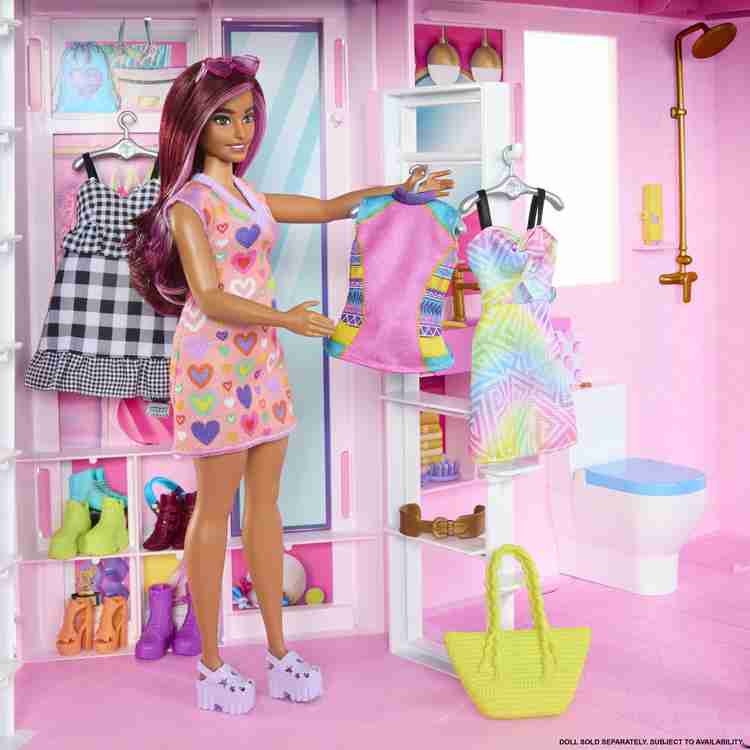 BARBIE Dreamhouse 75 Pieces Pool Party Doll House with 3 Story Slide Dreamhouse 75 Pieces Pool Party Doll House with 3 Story Slide shop for BARBIE products in India. Flipkart