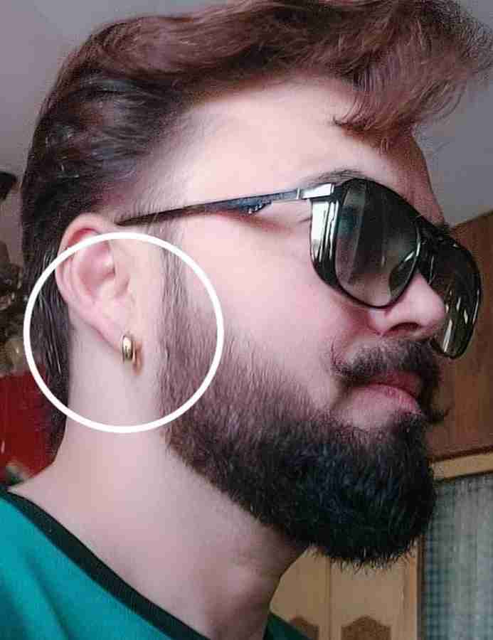 Flipkart Buy zevarhouse B Men Single Bali 925 N Copper Hoop Earring Online at Best Prices in India