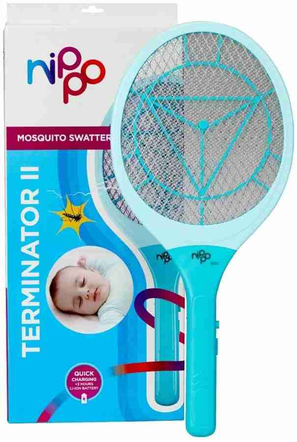 Nippo Terminator II rechargeable shock proof mosquito bat Electric Insect Killer Outdoor Price in India Buy Nippo Terminator II rechargeable shock proof mosquito bat Electric Insect Killer Outdoor onl...
