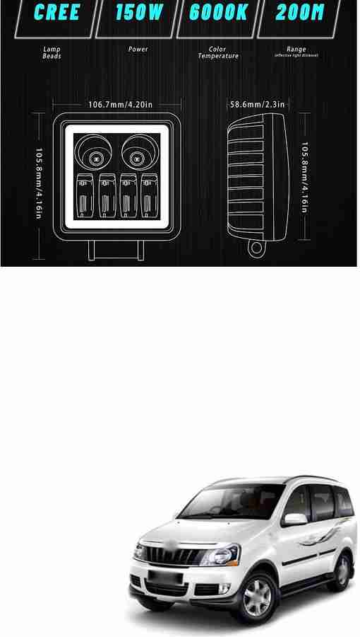 PECUNIA LED Fog Lamp Unit for Mahindra Xylo Price in India Buy PECUNIA LED Fog Lamp Unit for Mahindra Xylo online at Flipkart
