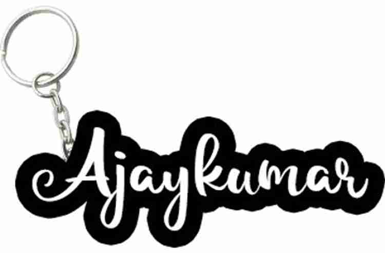 Ajay Kumar Name Logo