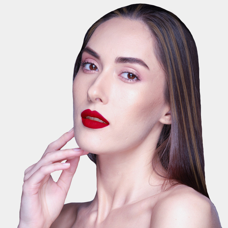 French Red Lips