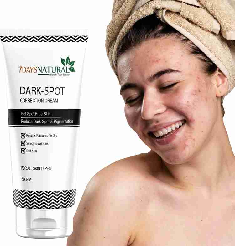 7 Days Natural Dark Spot Remover Cream For Remove Pimple Marks Acne Scar Blemishes