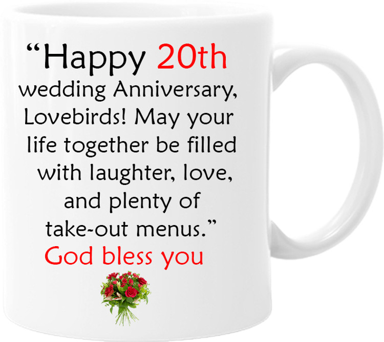 20th Year Wedding Anniversary Quotes Happy 20th Wedding Anniversary