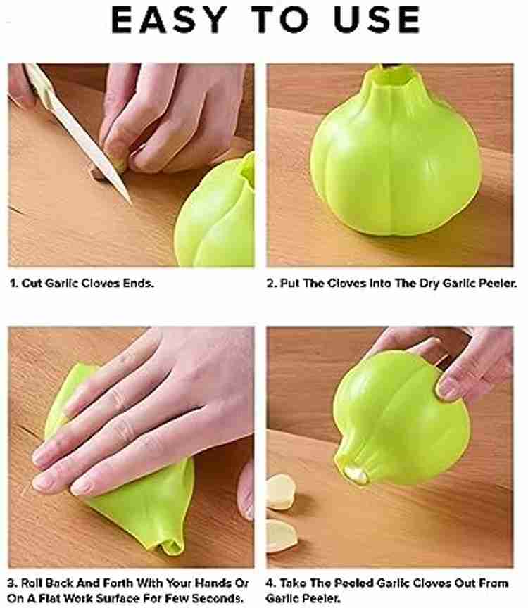 ActrovaX Silicone Garlic Peeler for Kitchen Standard NA Peeler Price in India Buy ActrovaX Silicone Garlic Peeler for Kitchen Standard NA Peeler online at Flipkart
