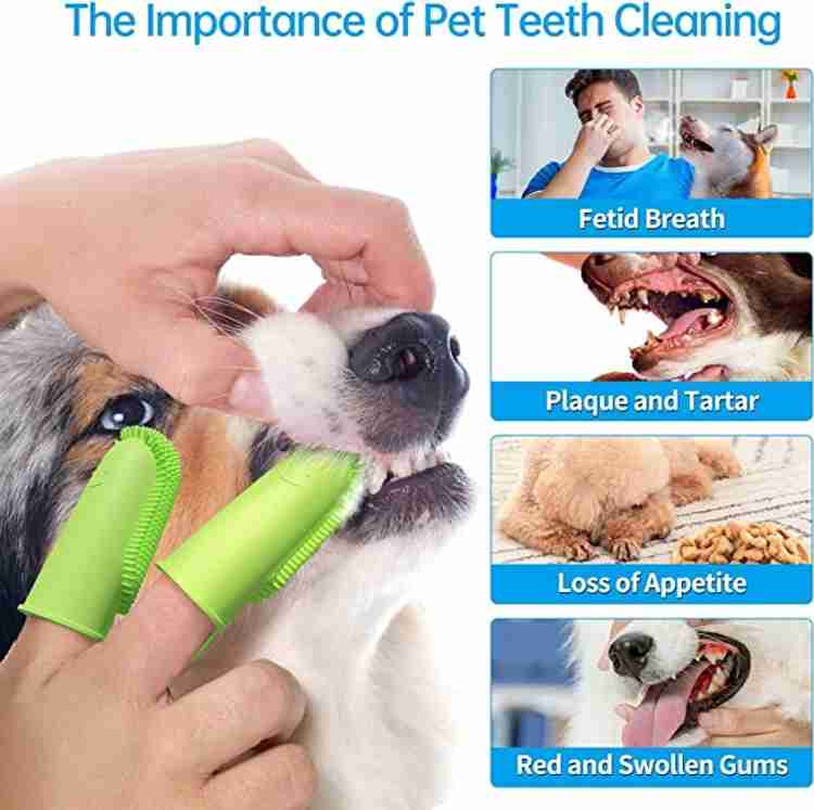 mil9us Double Finger Toothbrush for Dogs Cleaning Soft bristles Convenient Dental Care Pet Toothbrush Price in India Buy mil9us Double Finger Toothbrush for Dogs Cleaning Soft bristles Convenient Dent...