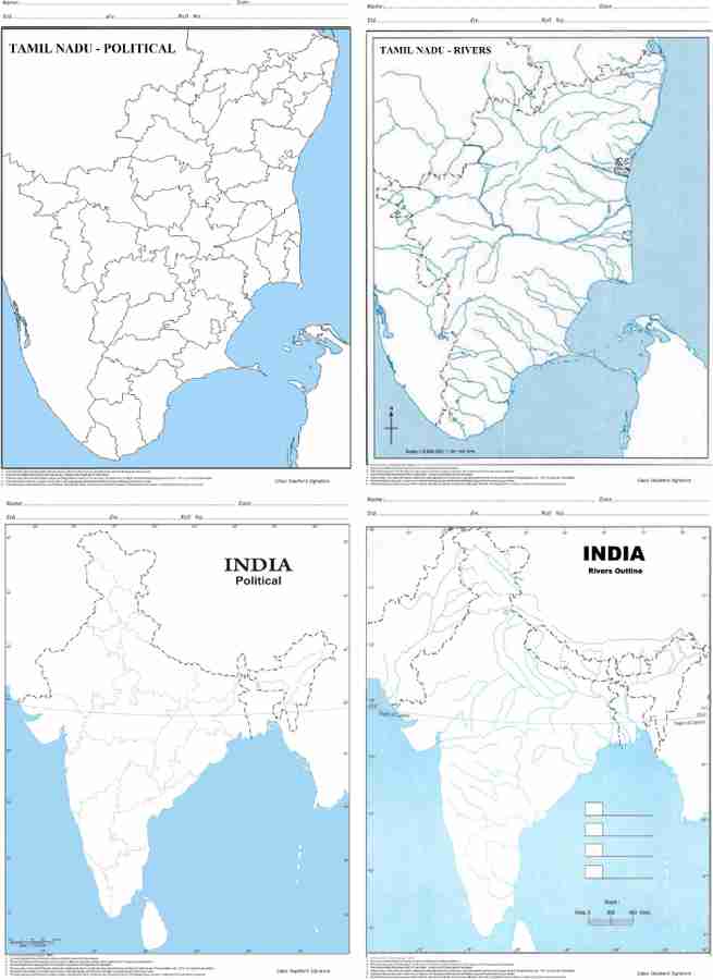 Map Of India Without Names Blank Political Map Of India