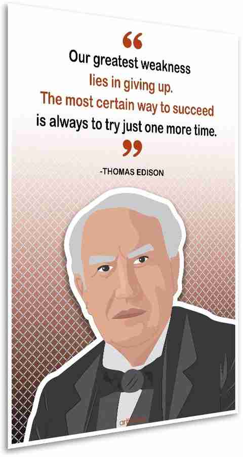 Edison Motivational Quotes