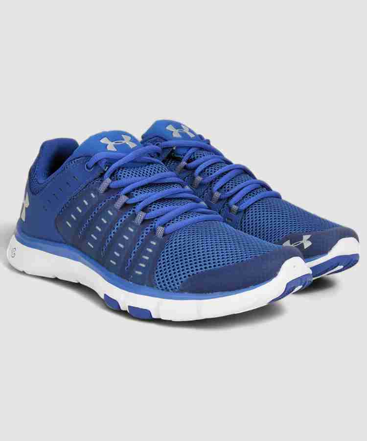 UNDER ARMOUR Micro G Limitless TR 2 Training Gym Shoes For Men Buy Blue White Overcast Gray Color UNDER ARMOUR Micro G Limitless TR 2 Training Gym Shoes For Men Online