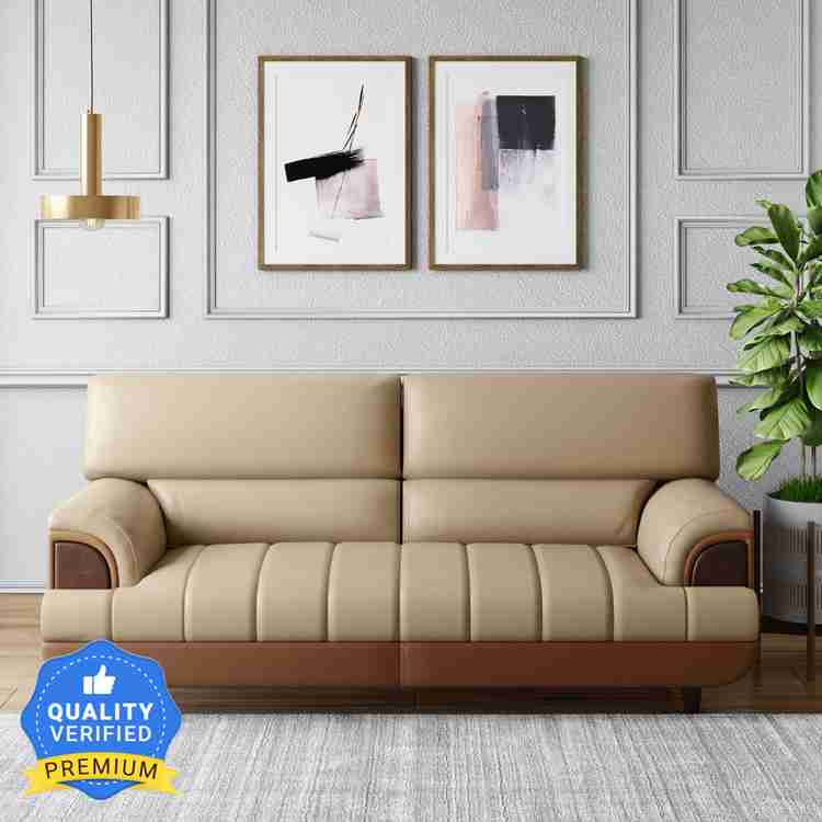Godrej Interio Bayflow Leatherette 3 Seater Sofa Price in India Buy Godrej Interio Bayflow Leatherette 3 Seater Sofa online at Flipkart