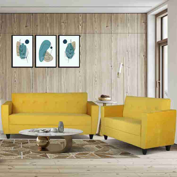 Yellow Sofa Set | Cabinets Matttroy