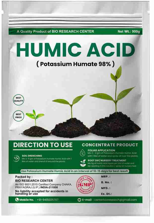 Bio Research Center POTASSIUM HUMATE 98 PURE GRADE Manure Price in India Buy Bio Research Center POTASSIUM HUMATE 98 PURE GRADE Manure online at Flipkart