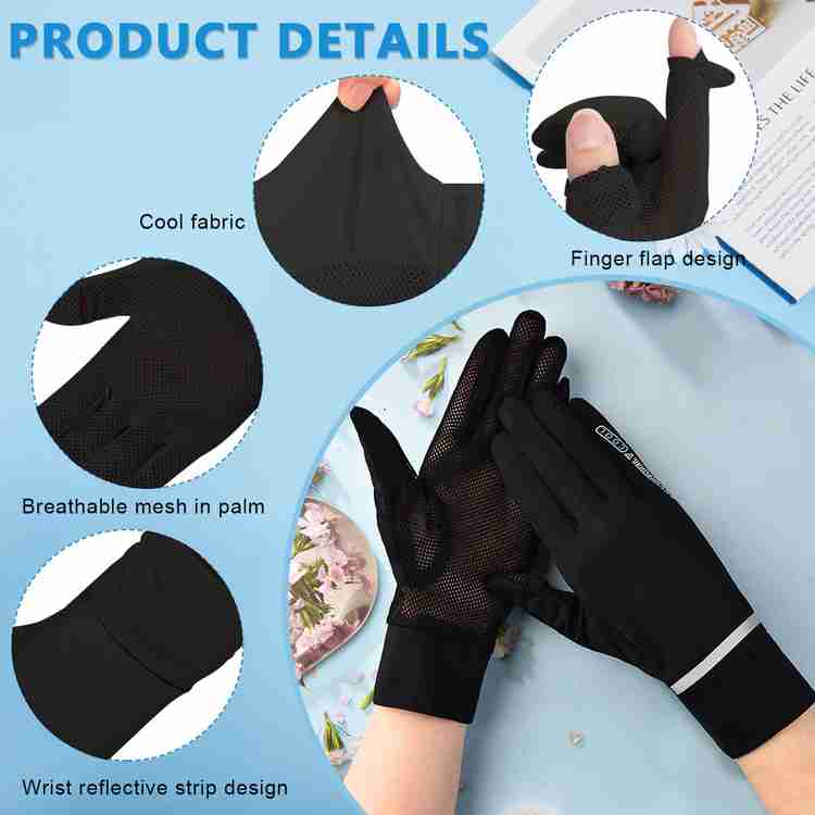 PALAY Hand Gloves for Women Sun Protection Summer Cooling Black Bike Gloves Cycling Gloves Buy PALAY Hand Gloves for Women Sun Protection Summer Cooling Black Bike Gloves Cycling Gloves Online at
