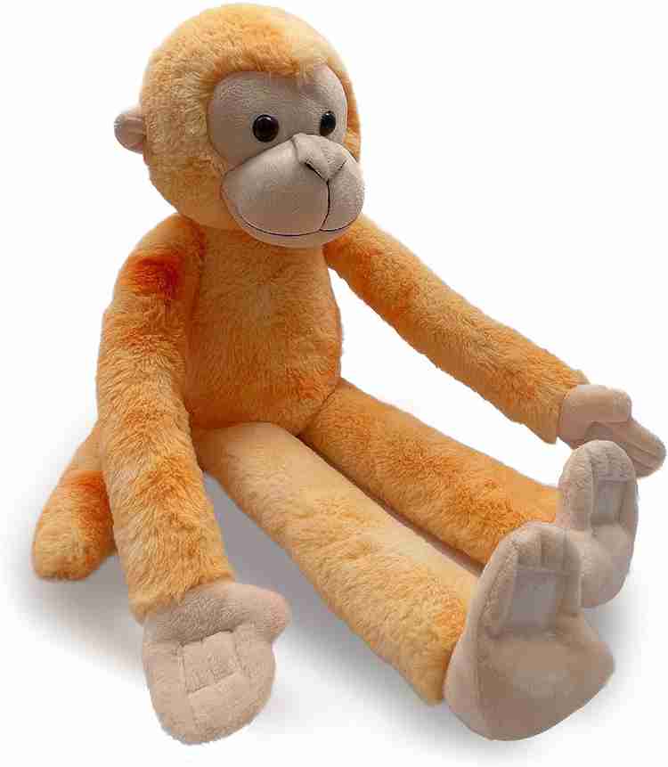 SkyToys Cute brown Hanging monkey Sticks on anything super Giant size stuff toy for kids 51 cm Cute brown Hanging monkey Sticks on anything super Giant size stuff toy for