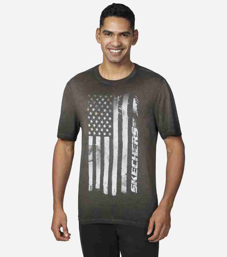 Skechers Printed Men Round Neck Brown T Shirt Buy Skechers Printed Men Round Neck Brown T Shirt Online at Best Prices in India Flipkart
