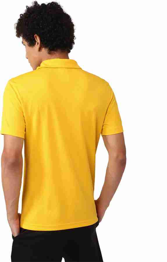 Reebok polo shirts yellow store