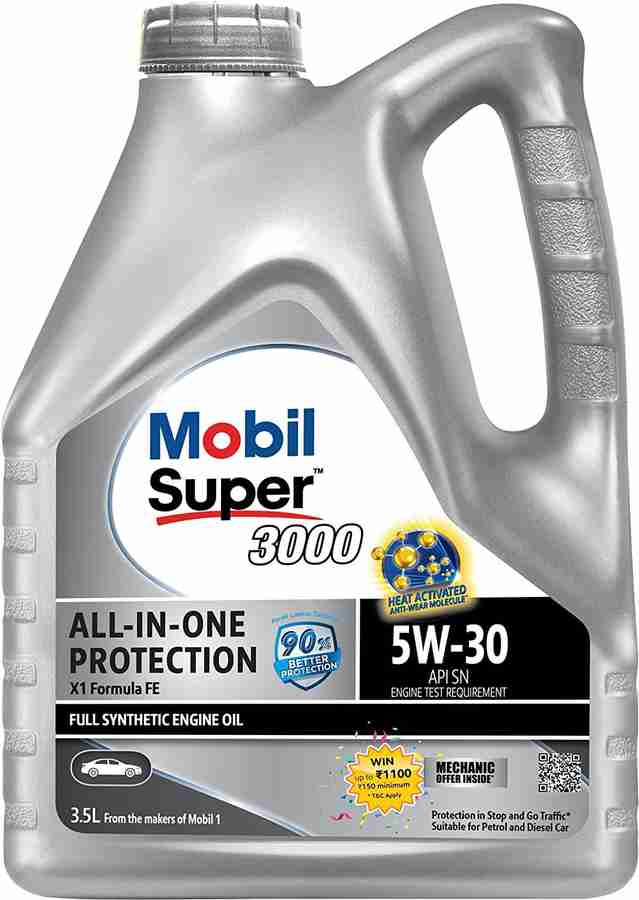 MOBIL 5W30 3.5LTR Full Synthetic Engine Oil Price in India Buy MOBIL 5W30 3.5LTR Full Synthetic Engine Oil online at Flipkart