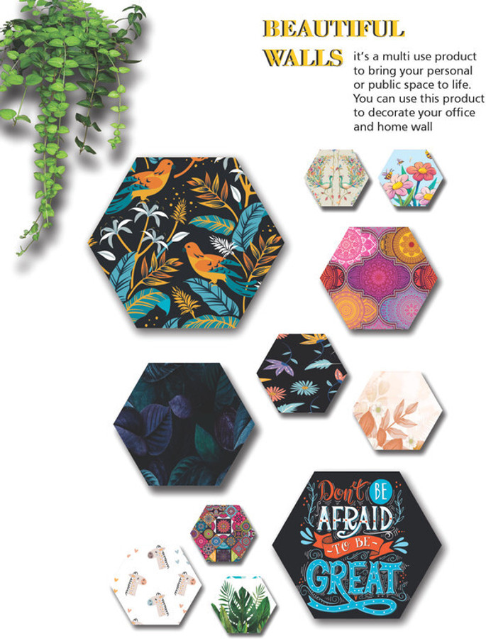 Hexagon Shaped Objects Home