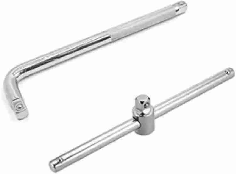 TOOLMATCH L Handle L Shape Curved Rod Extend Bar 10 incha L Handle Socket Wrench 12 inch L Handle L Shape Curved Rod Extend Bar 10 incha L Handle Socket Wrench 12 inch Double Sided L